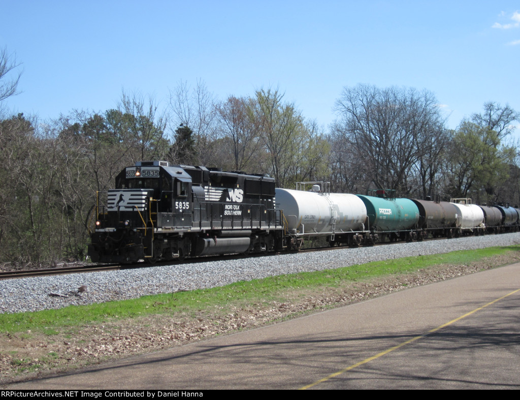 A GP-38-3 is the power today for NS A95